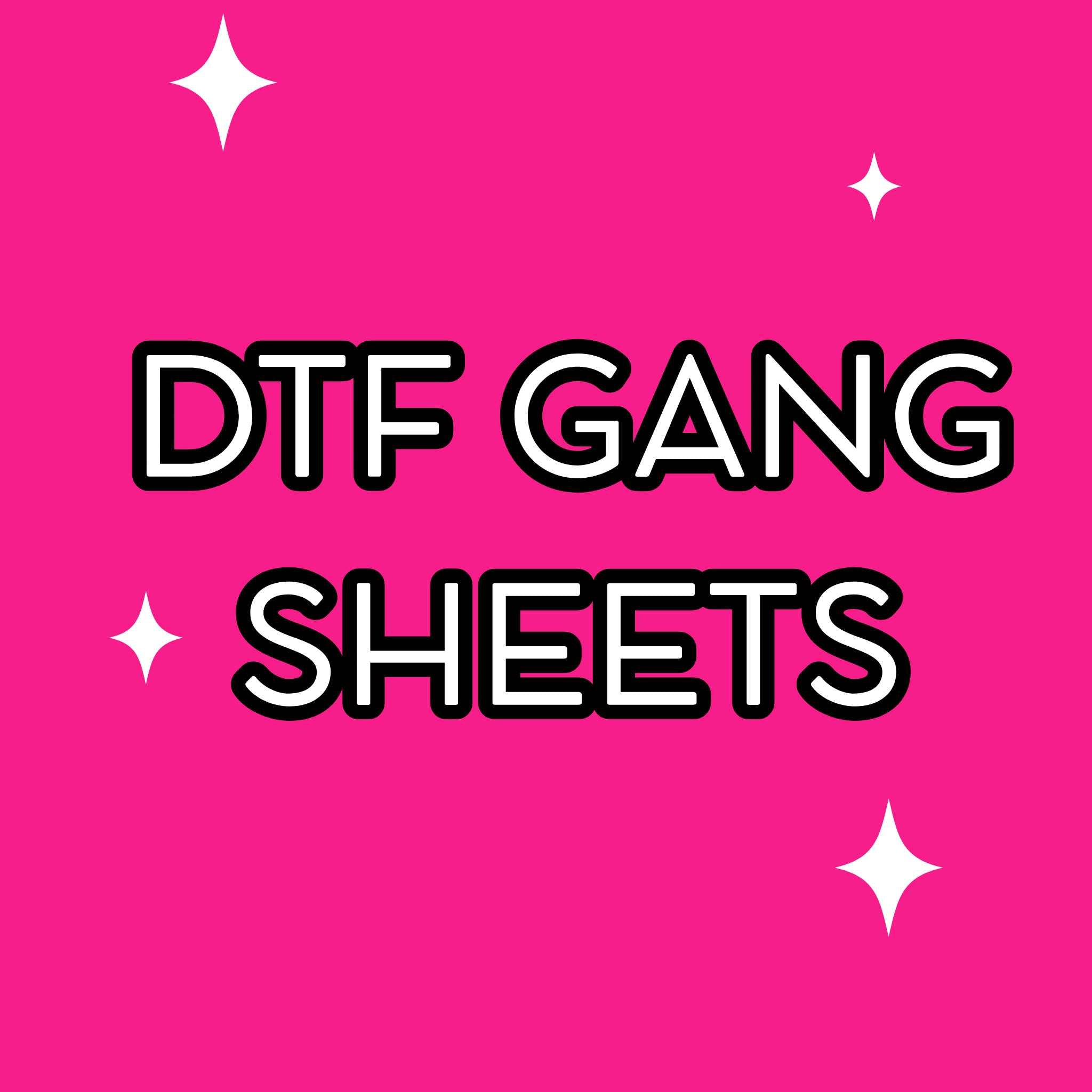 DTF Gang Sheets – Bs Tees Sublimation Ink