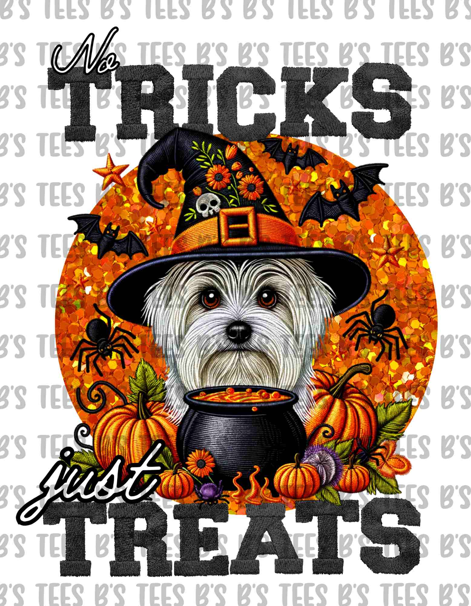 Maltese Tricks & Treats PNG – Bs Tees Sublimation Ink